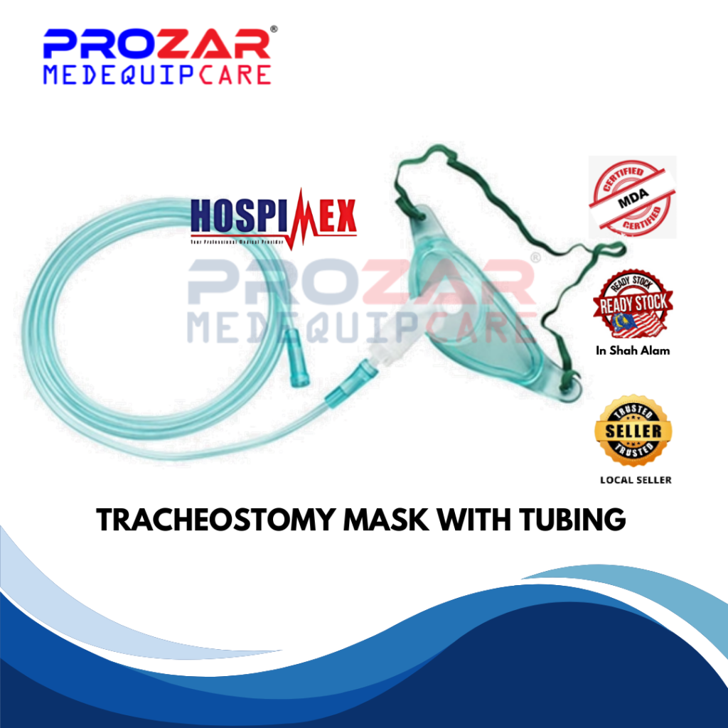 TRACHEOSTOMY MASK TRACHY MASK NECK MASK - PROZAR MEDEQUIPCARE TRACHEOSTOMY