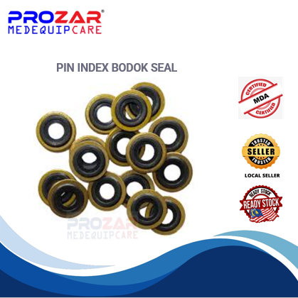 MEDICAL BUDOK SEAL WASHER SEAL FOR PIN INDEX REGULATOR OXYGEN TANK 10 ...