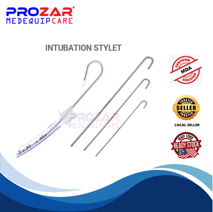 INTUBATION STYLET CATHETER GUIDE WIRE MEDICAL FOR DIFFICULT INTUBATION ...