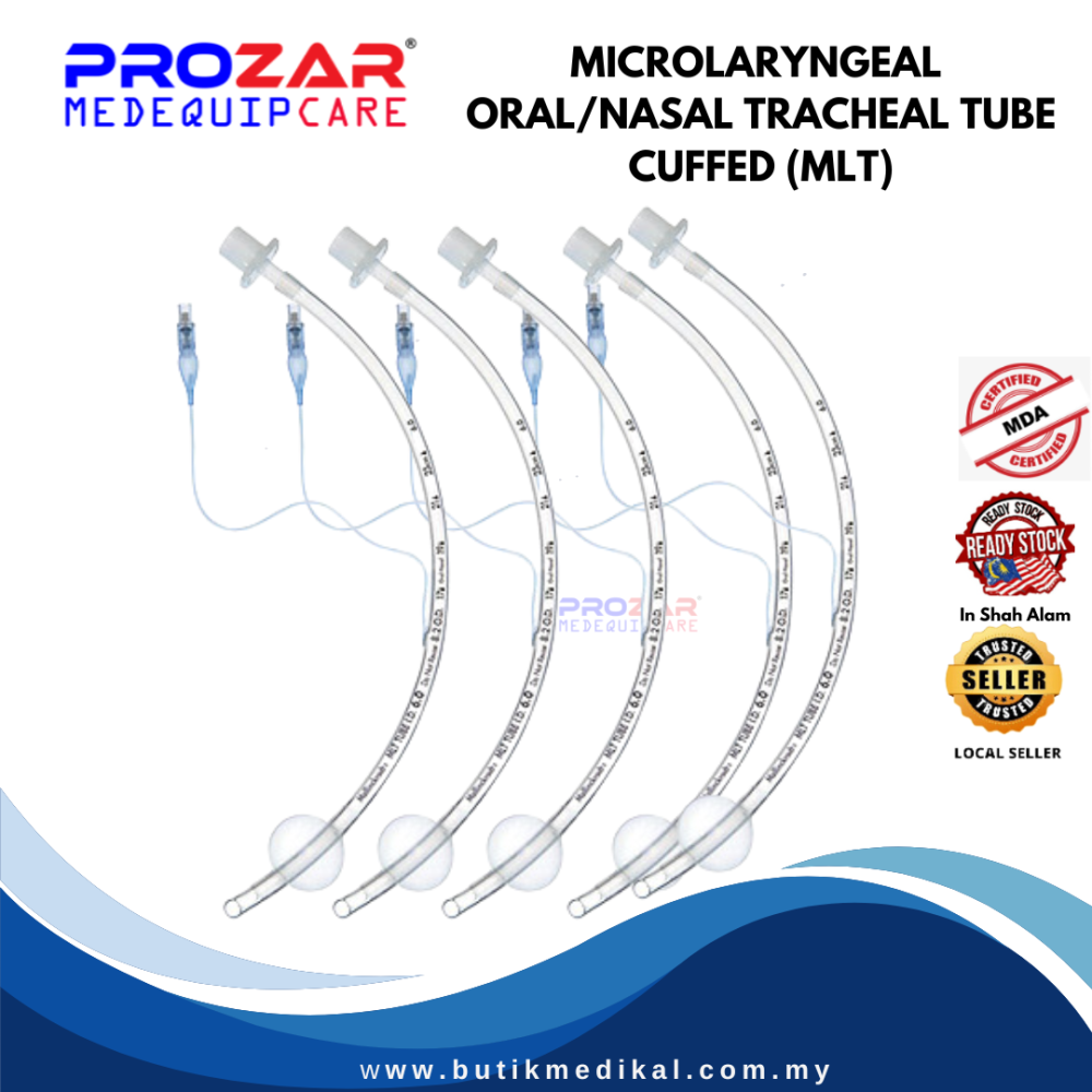 MICROLARYNGEAL ORAL/NASAL TRACHEAL TUBE CUFFED (MLT) - PROZAR ...